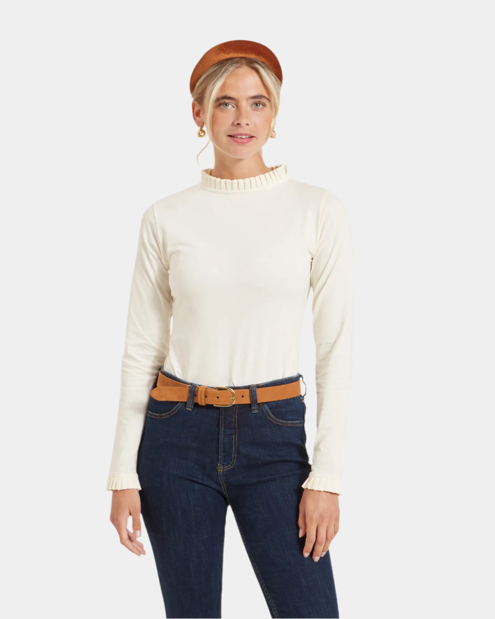 Schoffel Ilkley Top - Ecru