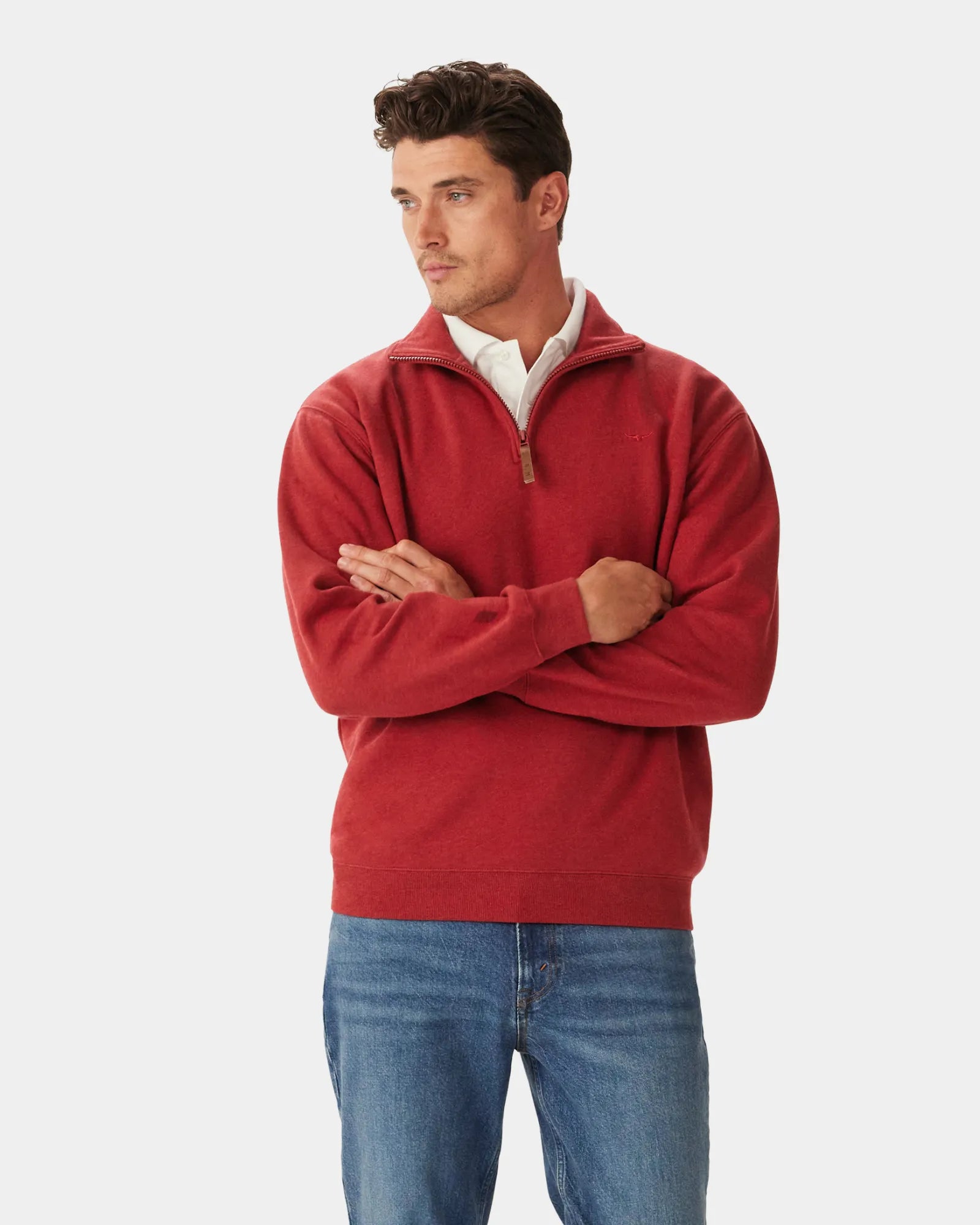 R.M.Williams Mulyungarie Sweatshirt - Red Marle – Beacon