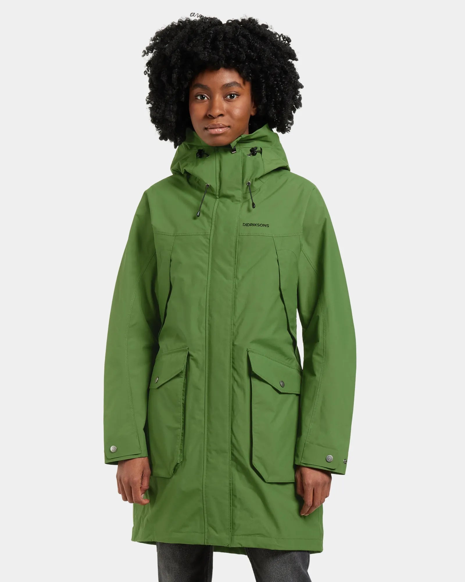 Didriksons Thelma Parka - Velvet Green – Beacon