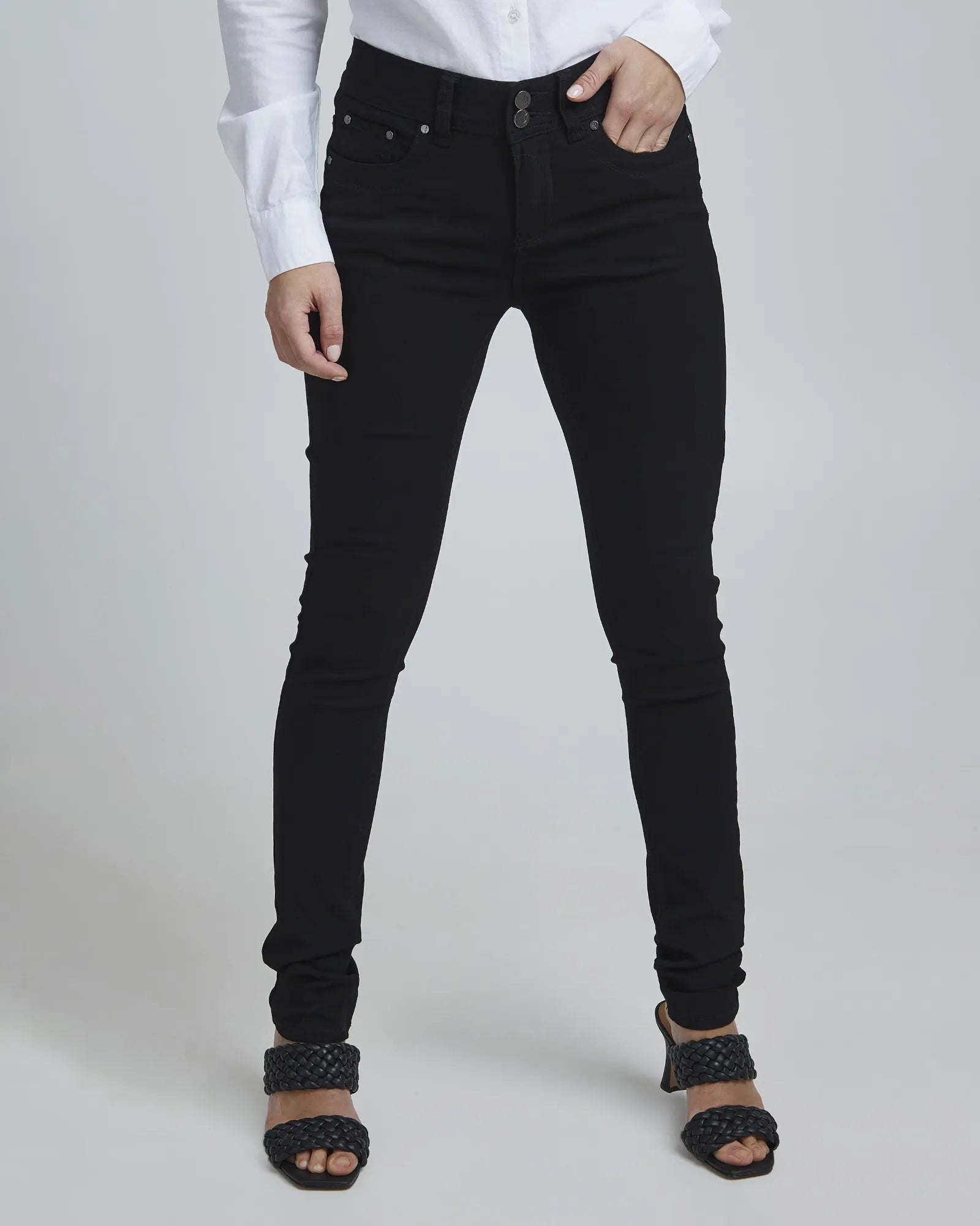 Fransa Zalin Jeans - Black – Beacon