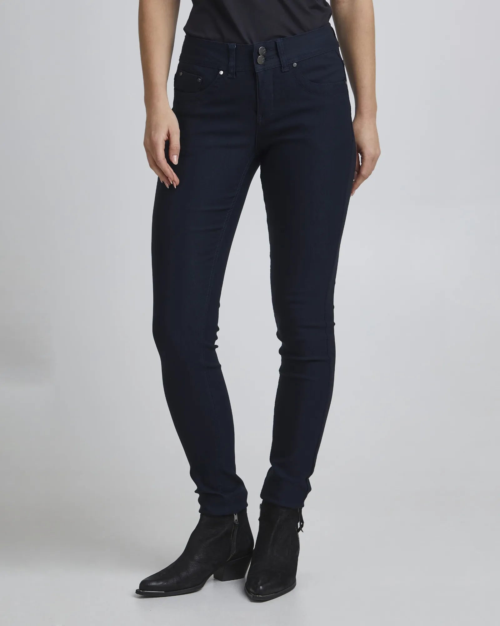 Fransa Zalin Jeans - Dark Peacoat – Beacon