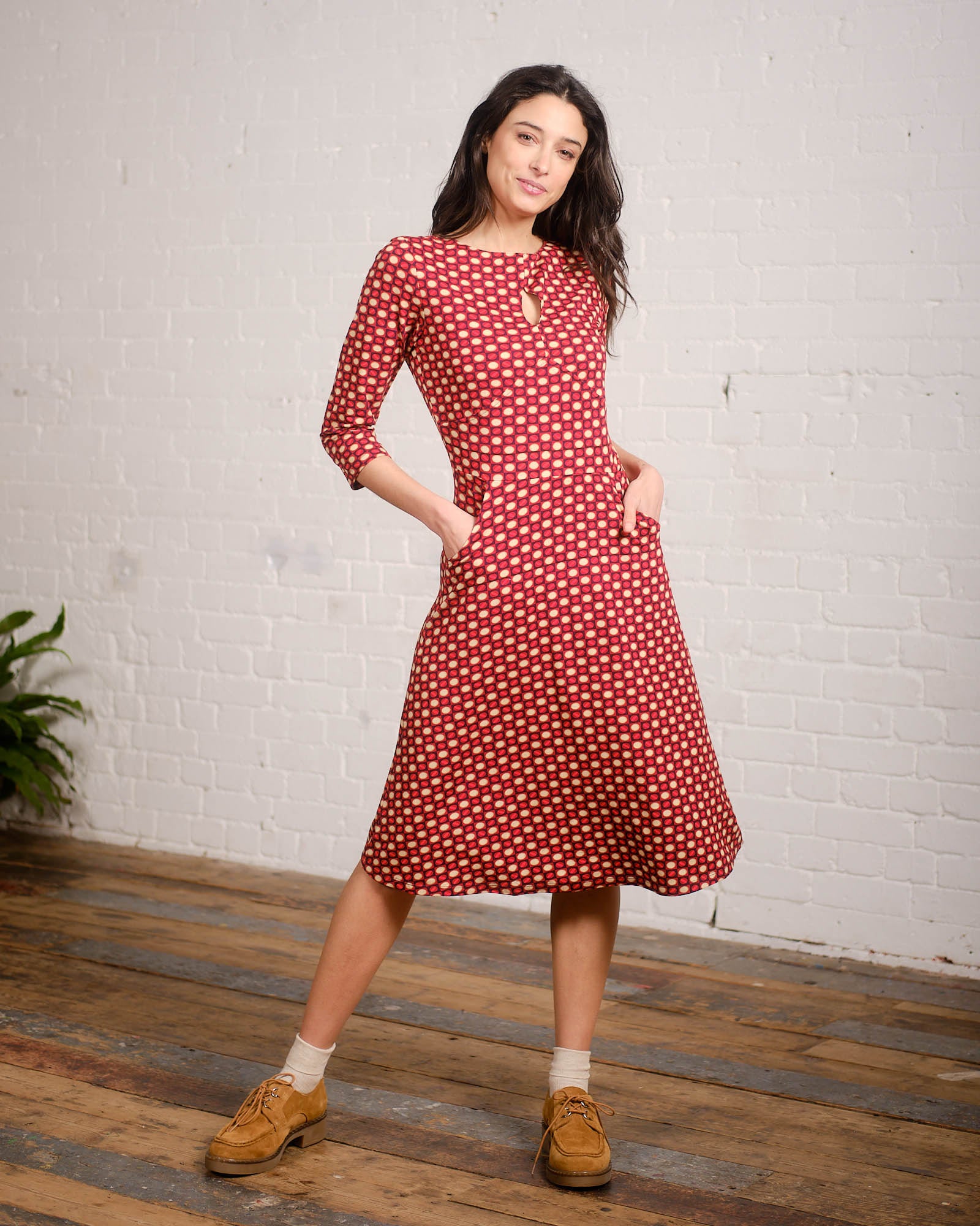 Pretty Vacant Fifi Dress - Circles – Beacon