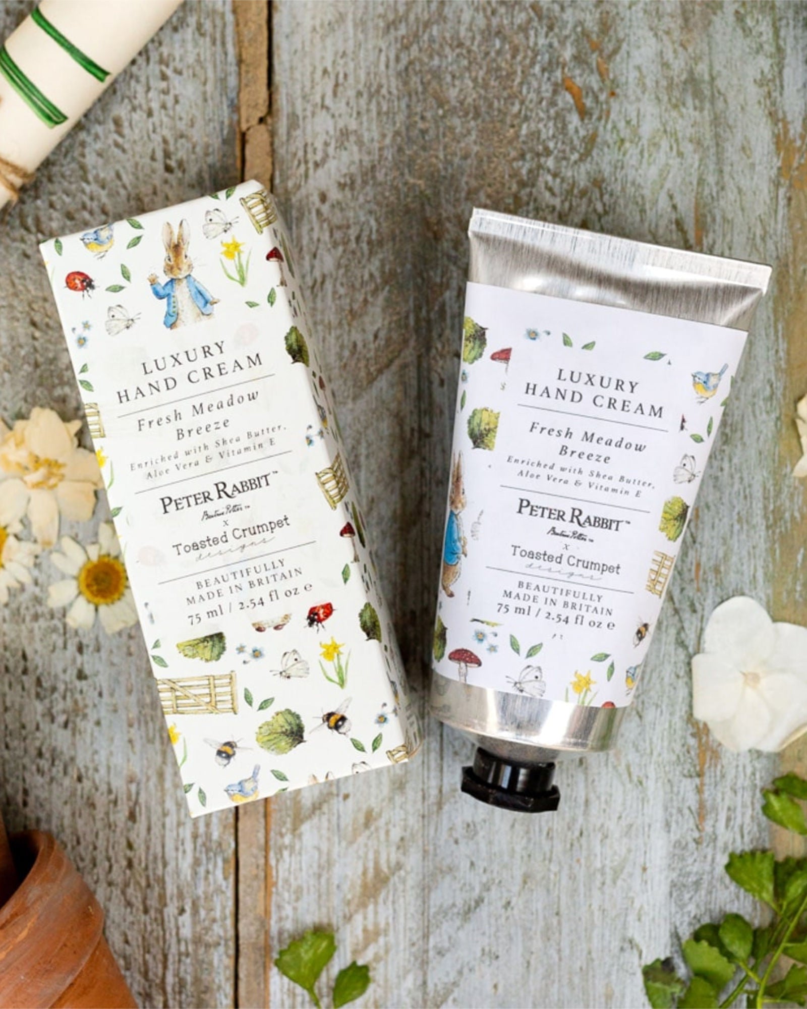 Toasted Crumpet Peter Rabbit "Fresh Meadow Breeze" Luxury Hand Cream ...