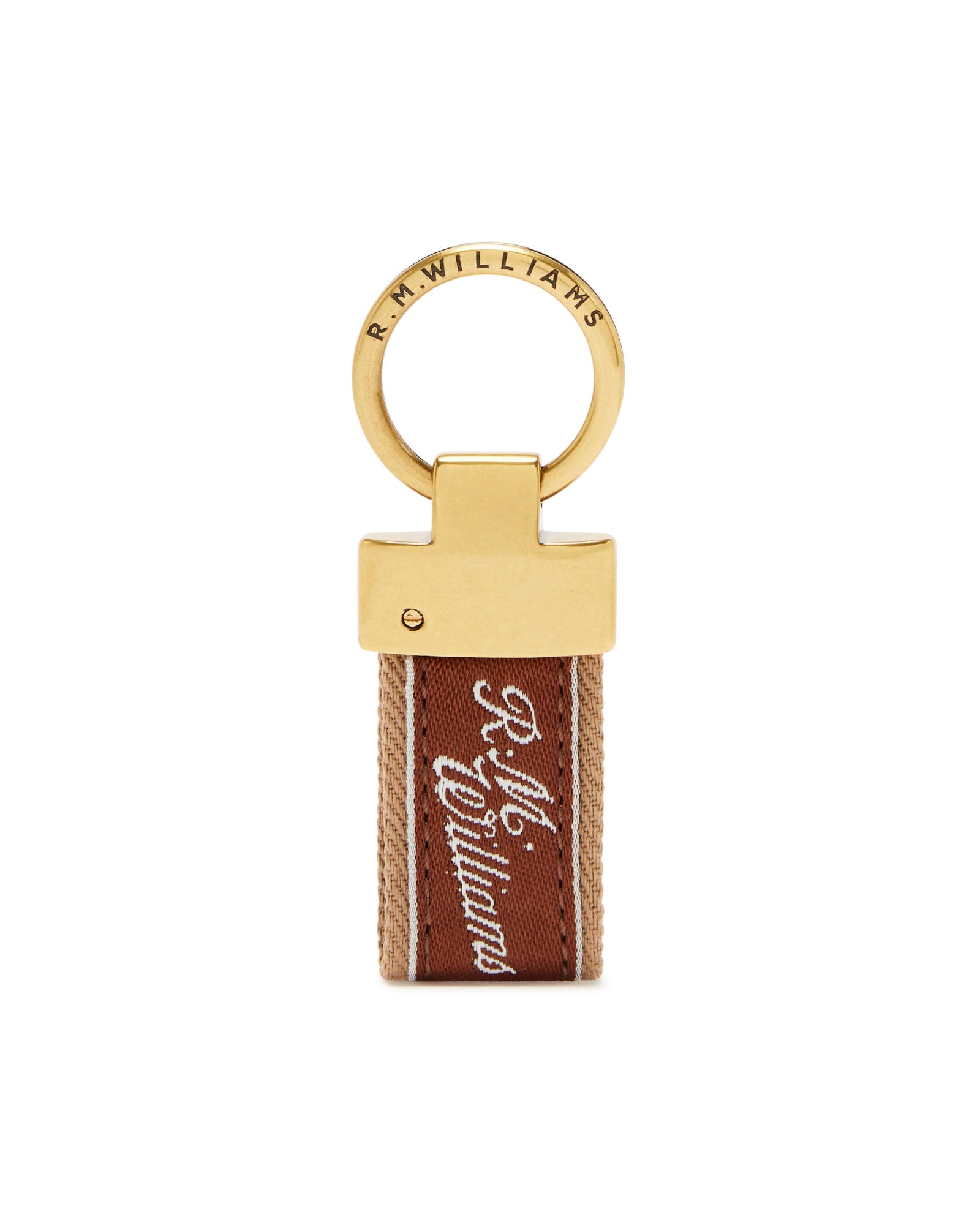 R.M.Williams Clarendon Key Fob - Chestnut